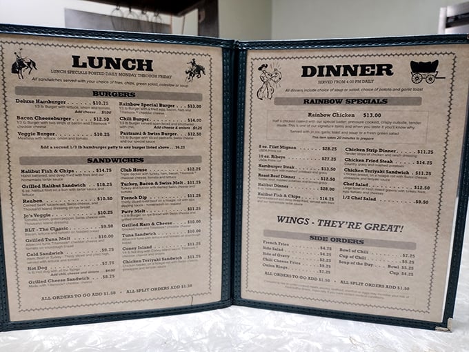 Decisions, decisions! This menu is a choose-your-own-adventure of comfort food classics. Warning: May cause excessive salivating.