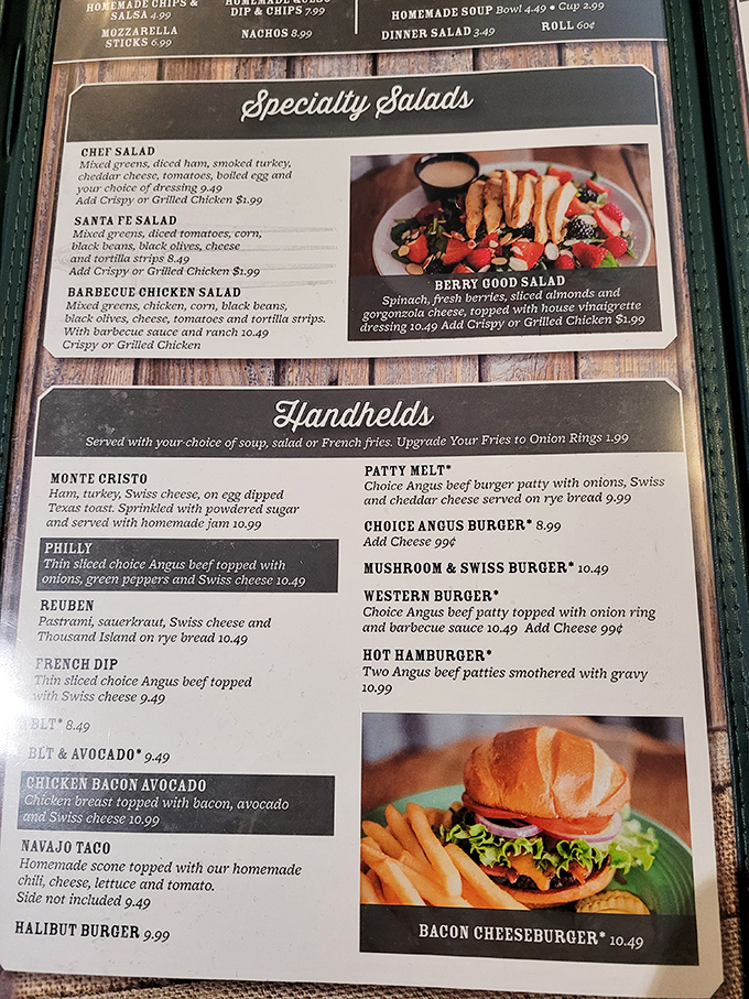 Menu, menu on the wall, who's the fairest meal of all? From hearty handhelds to sumptuous salads, this menu is a choose-your-own-adventure of flavor.