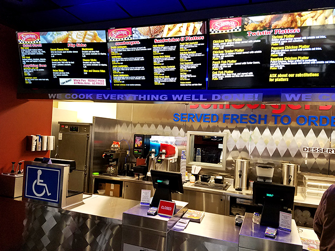 Behold, the menu of dreams! It's like reading a love letter to comfort food, with a side of decision paralysis.