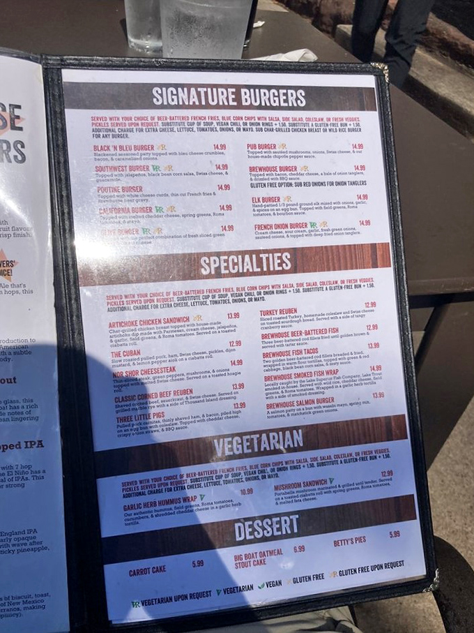 Decisions, decisions! This menu is a choose-your-own-adventure of mouthwatering proportions. Spoiler alert: There are no wrong choices.