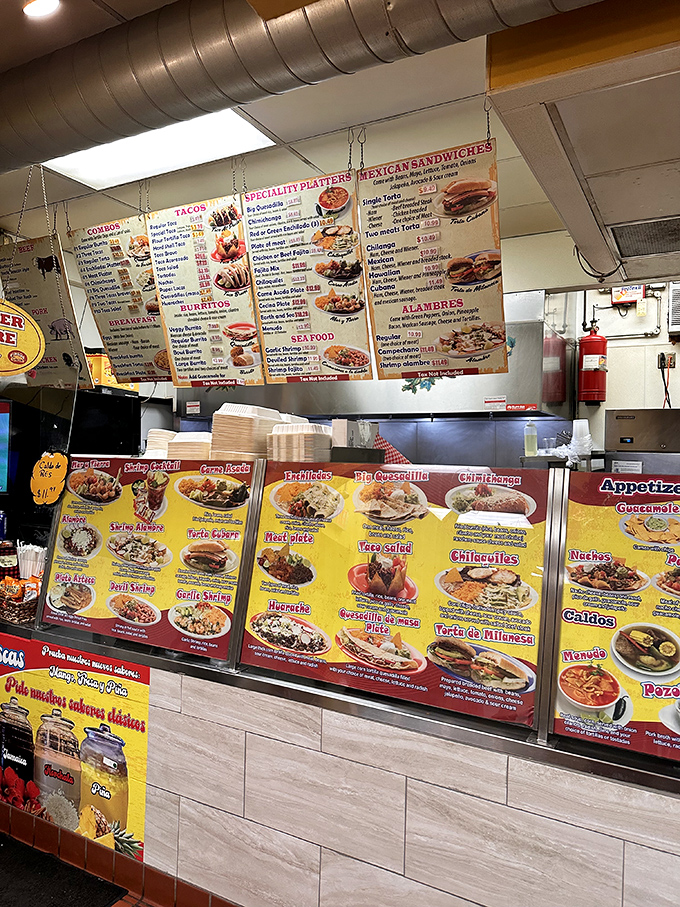 Decisions, decisions! This menu is a choose-your-own-adventure of Mexican delights. Warning: May cause spontaneous "mmm" noises.