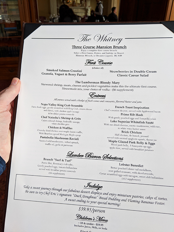 Decisions, decisions! This menu reads like a greatest hits album of comfort food classics with a gourmet twist.