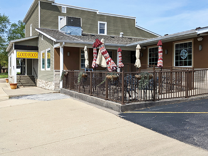 "Good Food" isn't just a sign, it's a promise. This cozy spot serves up comfort on a plate with a side of small-town hospitality.