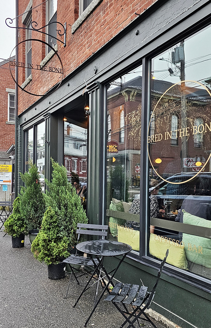 "Bred in the Bone" &ndash; a name that's punny and profound. This charming caf&eacute; promises a taste of local flavor with a side of small-town hospitality.
