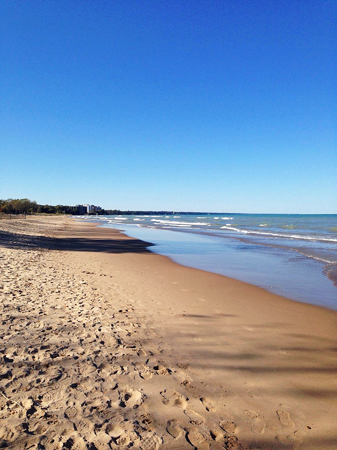 Surf's up in the Midwest! Okay, maybe not exactly, but these gentle waves are perfect for a refreshing dip or a leisurely stroll along the shore.