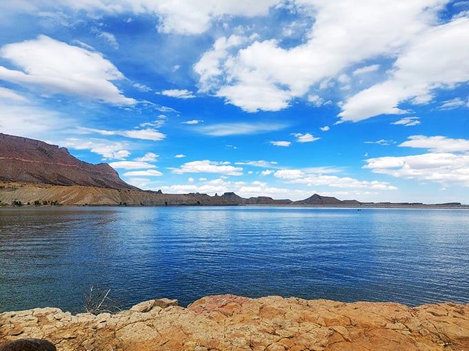 Mirror, mirror on the lake… This crystal-clear water reflects nature's masterpiece, no Photoshop required!