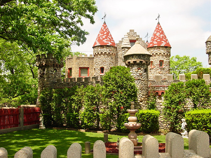 Bettendorf Castle: When your home improvement project goes medieval. This miniature fortress proves that sometimes, DIY dreams do come true.