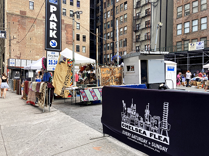 Chelsea Flea: Where New York's past and present collide in a delightful jumble of curiosities and must-haves.
