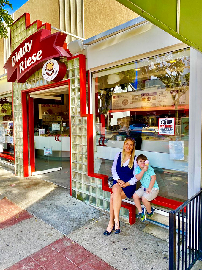 Diddy Riese: Where cookies and ice cream have their happily ever after. It's like a fairytale ending you can eat!