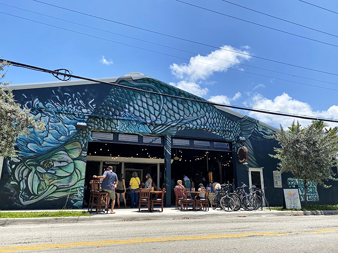 Flamingo Flea: Where your grandma's attic meets Miami Vice in a kaleidoscope of vintage treasures.