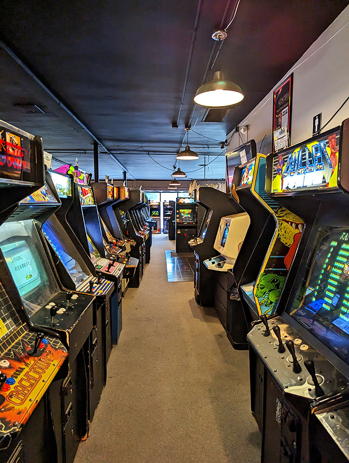Galloping Ghost Arcade: Behold, the motherlode of gaming! More cabinets than a kitchen showroom, and twice as entertaining.