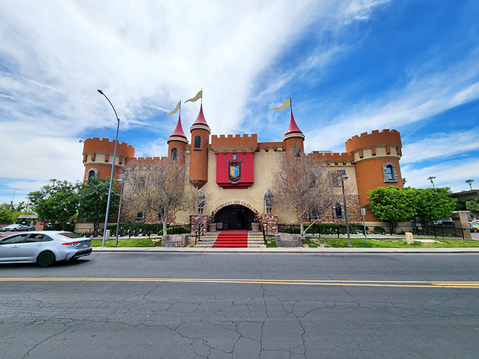 Golfland Sunsplash: Where castles, windmills, and water slides collide. It's like Disney World's quirky cousin decided to open a theme park.