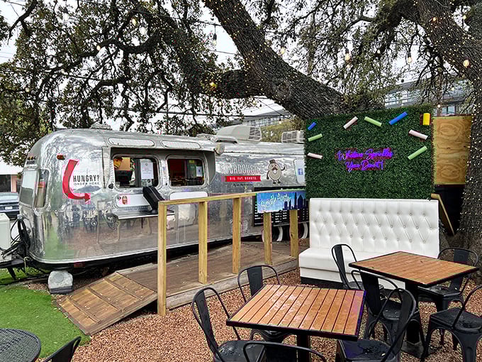 Airstream dreams and donut schemes. Gourdough's takes "meals on wheels" to delicious new heights in the heart of Austin.