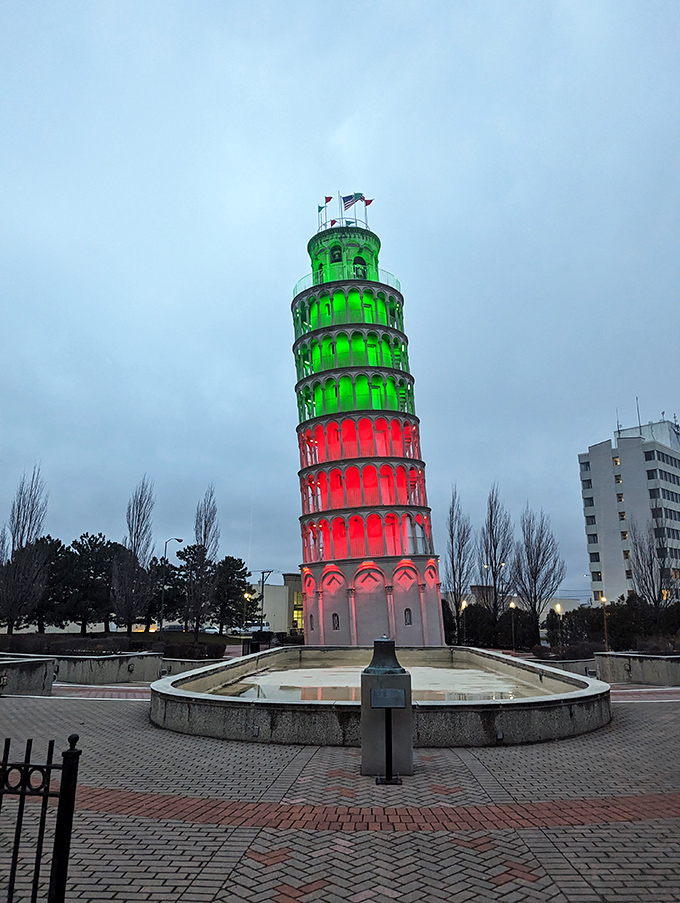 Leaning Tower of Niles: "Pisa, eat your heart out! This tilted tower brings a slice of Italy to the Midwest, minus the jet lag."