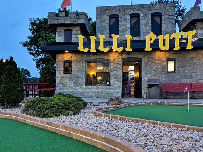 Lilli Putt: Where medieval meets mini golf! Putt your way through a fairytale castle that would make Monty Python proud.