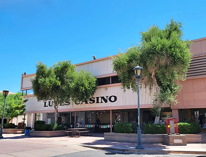 Lute's Casino: Don't bet on the slots, but do wager on the food. This unassuming exterior hides a treasure trove of flavors inside.