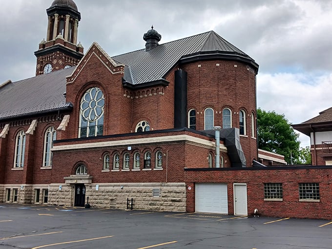 Oaks Candy Corner: Where Tudor meets toothsome. This fairytale facade houses more treasures than Gringotts, minus the dragons.