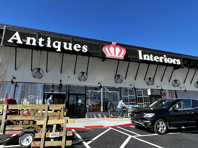 "Queen of Hearts Antiques & Interiors: Alice would be jealous! This regal emporium is a wonderland of vintage delights."