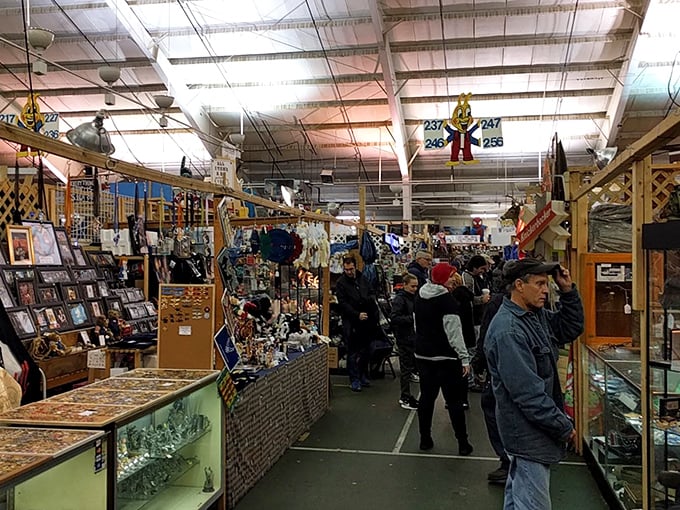 Raynham's indoor wonderland: Where vintage meets variety, and every aisle is a new adventure waiting to unfold.