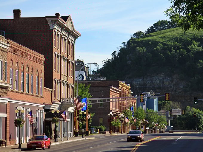 Red Wing: Where boots meet beauty! This town's got more character than a Coen Brothers movie and views that'll knock your socks off.