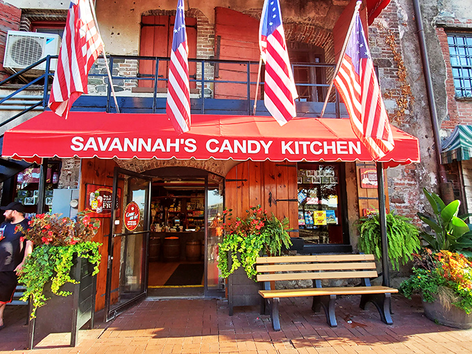 Savannah's Candy Kitchen: Where Old South charm marries modern indulgence. This red-awninged wonder is the Fort Knox of fudge!