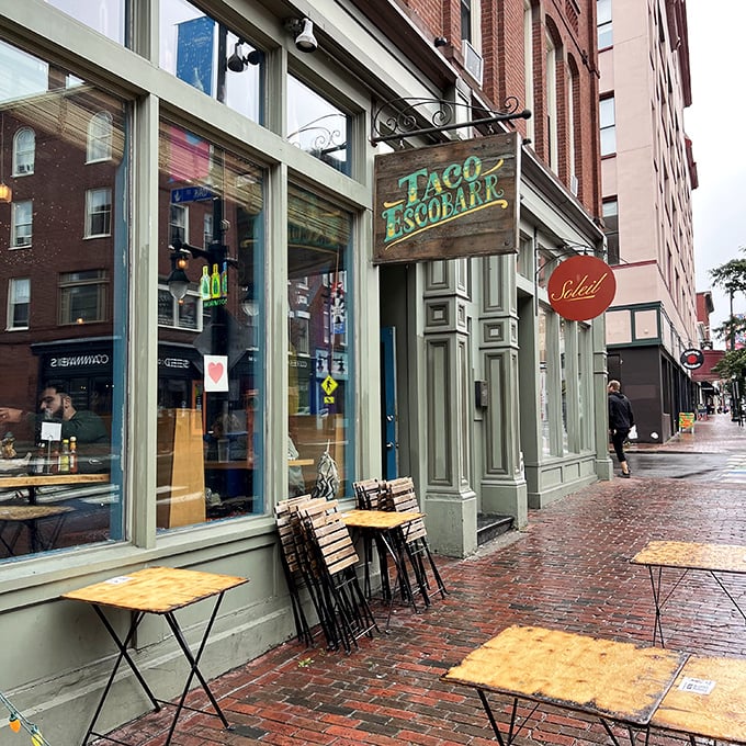 Taco Escobarr: Where Portland's hipsters and salsa lovers unite. This brick-faced beauty serves up urban cool with a side of guac.