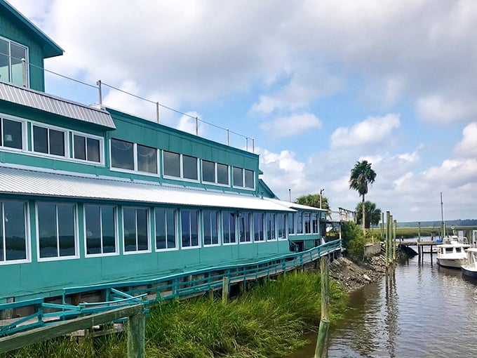 The Fish Dock at Pelican Point: Perched on the water's edge, this place serves views as fresh as the catch. Seafood with a side of serenity!