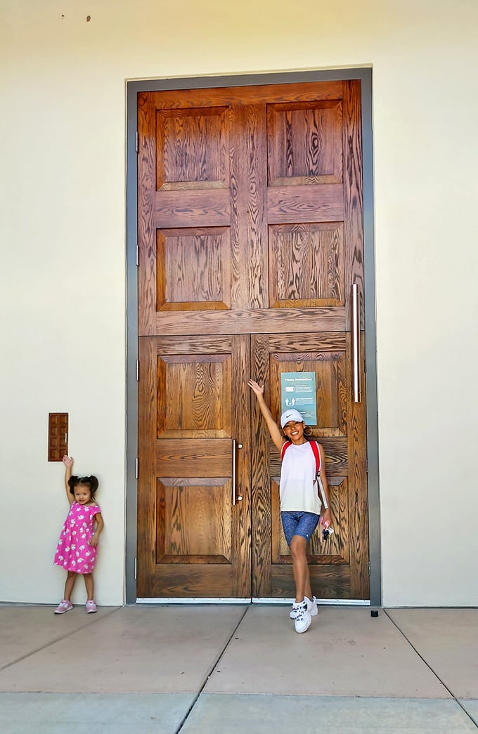 Honey, I shrunk the museum! Step into a world where you're the giant, and history fits in your pocket.