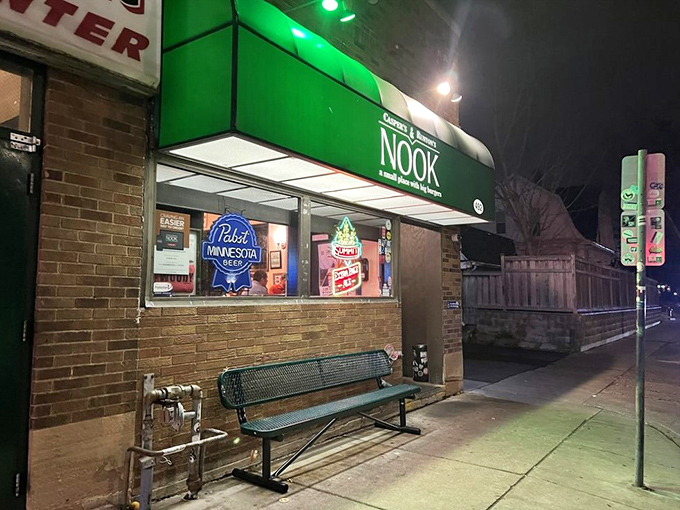 The Nook: Proof that good things come in small packages. It's like a burger joint and a time machine had a delicious baby.