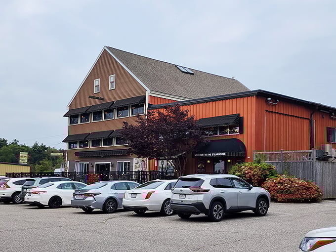 The Steakhouse: No frills, just thrills for your taste buds. This barn-turned-beef-haven is a beacon of hope for hungry travelers.