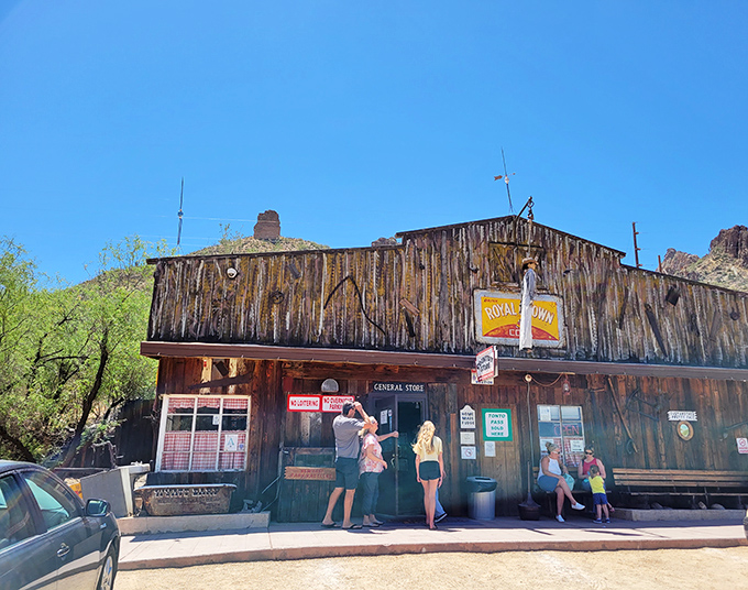 Tortilla Flat General Store: Population: 6. Charm: Infinite. This tiny town's general store packs more personality than a telenovela marathon!