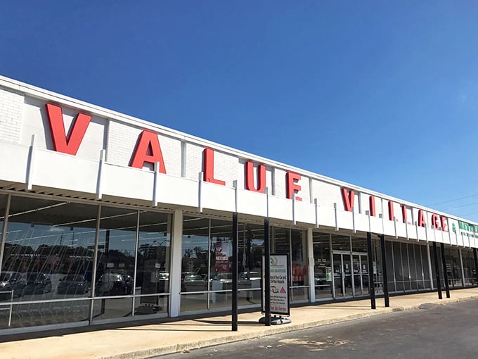 Value Village: The Disneyland of discounts! This Belvedere Park wonderland promises a thrill ride through aisles of pre-loved treasures.