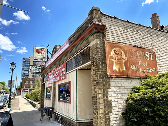 Zaffiro's Pizza: Where history and flavor collide! This Milwaukee institution has been serving up thin-crust perfection since before the Fonz said "Ayyyy!"