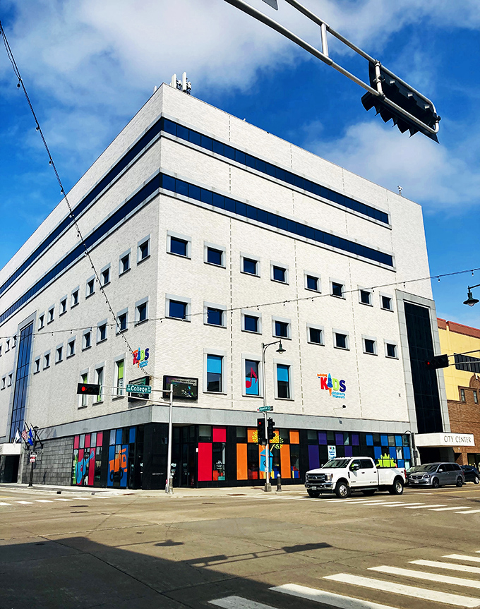 It's a bird, it's a plane, it's... the coolest museum in Appleton! This curved beauty is where imagination takes flight.