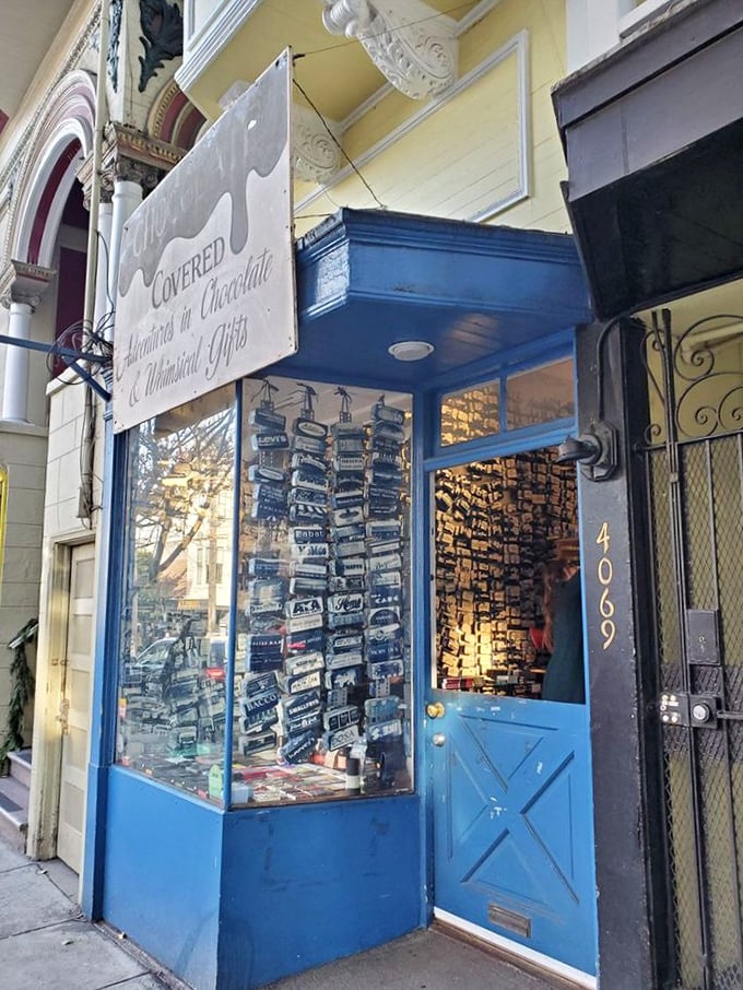 Window shopping never looked so tempting. Chocolate Covered's display is a siren call to chocoholics everywhere &ndash; resistance is futile!