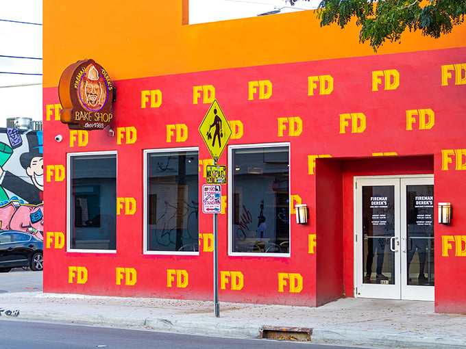 Warning: Fireman Derek's pies may cause spontaneous happiness! This vibrant shop is where Miami's sweet tooth comes to party.