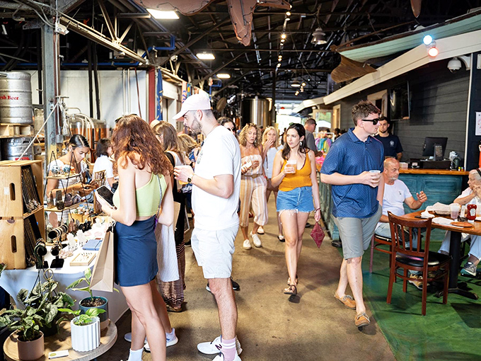 Retro hunters, rejoice! This flea market is a time machine disguised as a shopper's paradise.