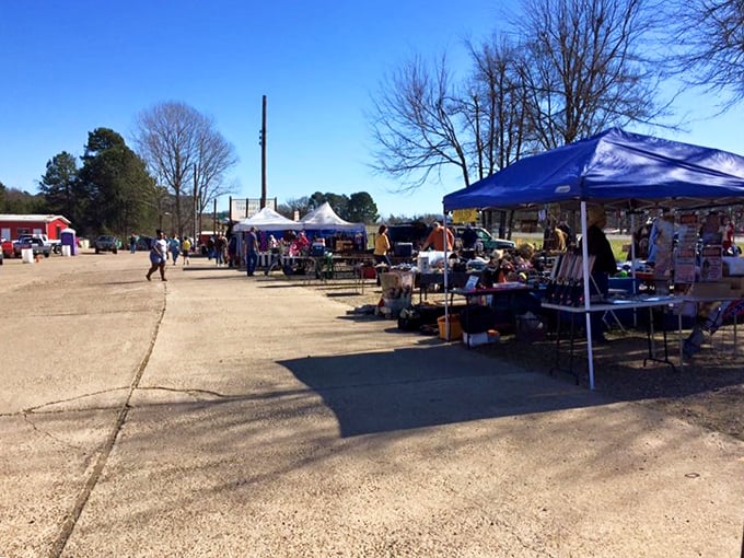 Under the big Louisiana sky, a sea of tents promises discoveries that'll make you the envy of your next block party.