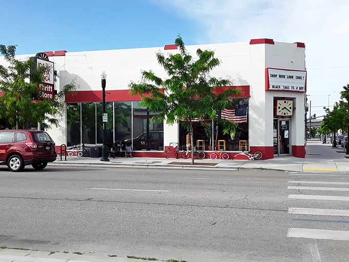 Boise's coolest time machine? It's the Idaho Youth Ranch Thrift Store. Grab a cart and prepare to dig for retro gold!