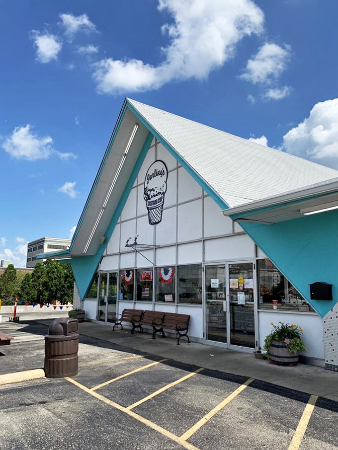 Summer's siren call! Jarling's stands ready to rescue you from the heat with a life raft of creamy custard goodness.