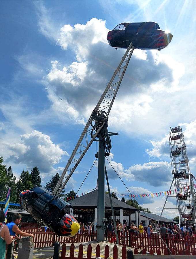 Ready, set, zoom! Little Amerricka's go-karts: where speed demons and Sunday drivers find common ground.