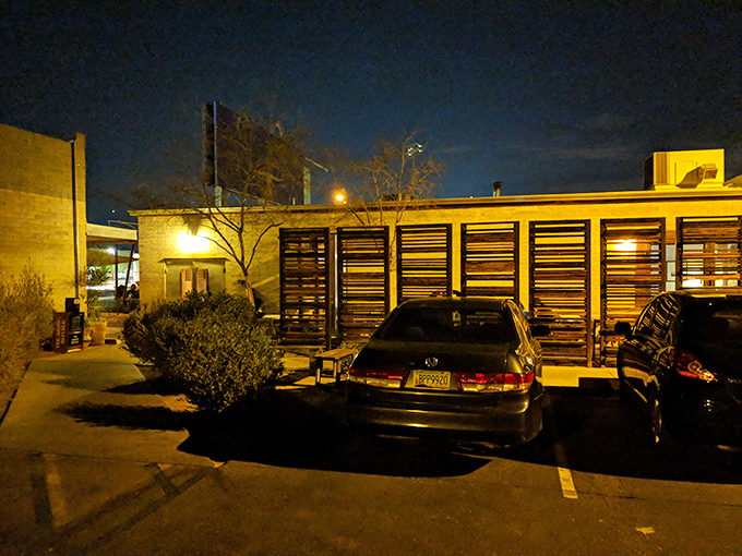 By day, a mild-mannered building. By night, Lux Central transforms into a beacon of hope for cookie monsters everywhere.