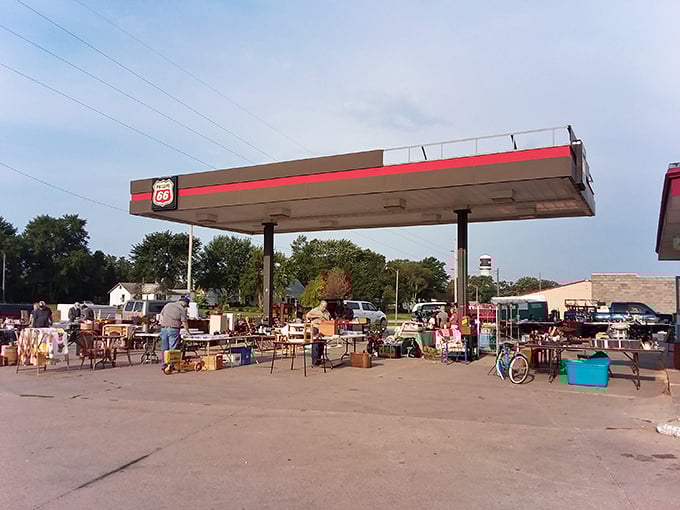 Who needs a DeLorean when you've got Lyons Flea Market? Travel through time, one booth at a time.