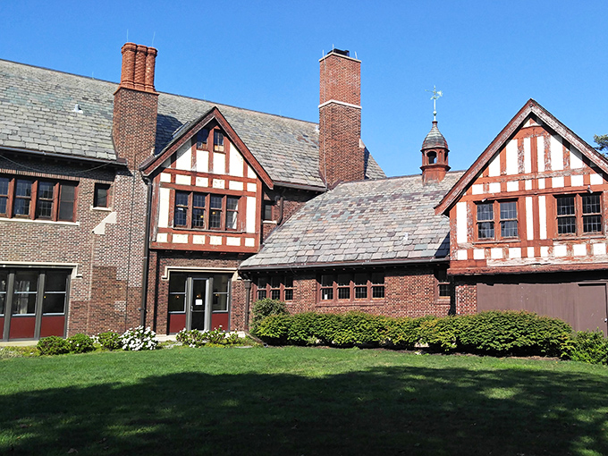 Mayslake Peabody Estate: "Half-timbered heaven! You'll be checking for hobbits around every corner in this real-life fairy tale setting."