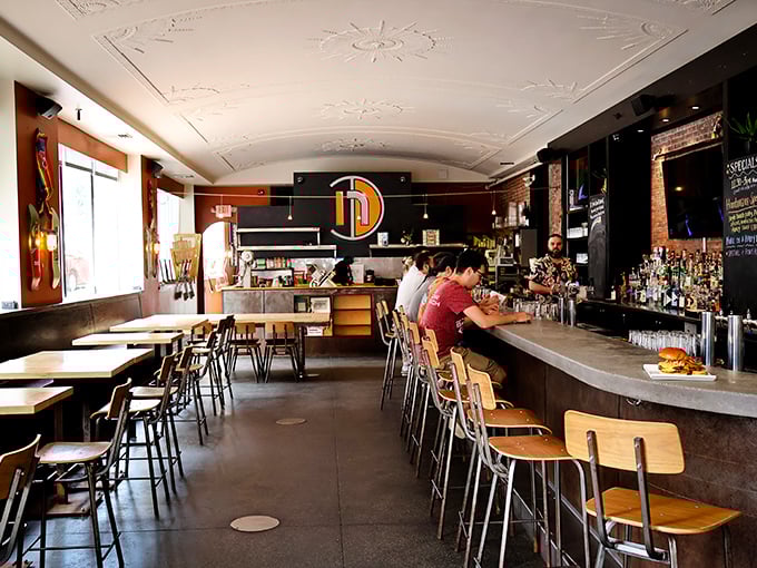 Exposed brick, chic vibes, and burgers that could make a vegan weep. Nosh is Portland's answer to burger enlightenment.