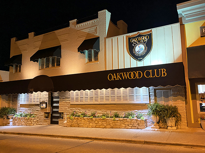 "By day or night, the Oakwood Club stands ready. It's like a steakhouse version of Batman &ndash; always there when you need it!"