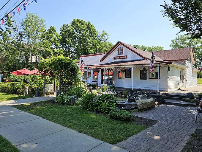 Where history meets flavor! Selma's charming exterior is just the first course in a multi-scoop experience of delight.