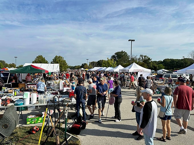 Bargain hunters' heaven under the pines. You'll find more hidden gems here than in your great-aunt Mildred's attic!