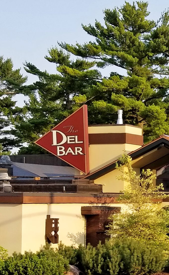 Sleek lines, warm woods, and steaks that could make a vegetarian weep. The Del-Bar is a feast for both the eyes and the taste buds.