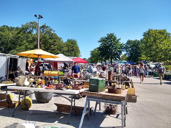 Sun-soaked treasures await at Wentzville's open-air bazaar. It's like a real-life treasure hunt, minus the eye patches and parrots.